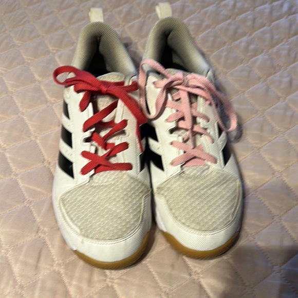 adidas Originals | Shoes | Adidas Indoors Shoes Size 9 White With Black ...